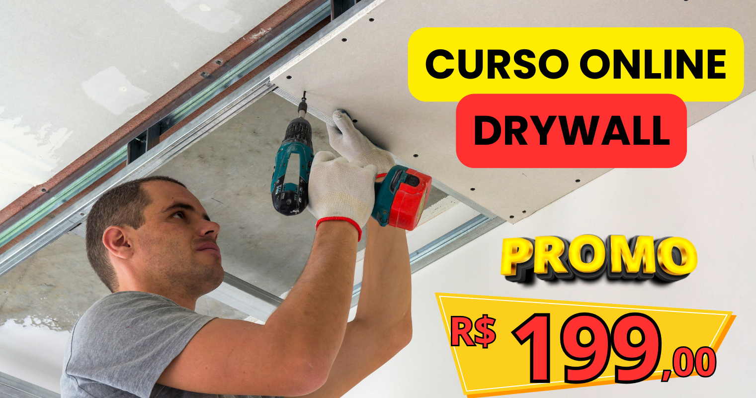 Curso Drywall Online: Loucos por Drywall - MIX Perfis Drywall